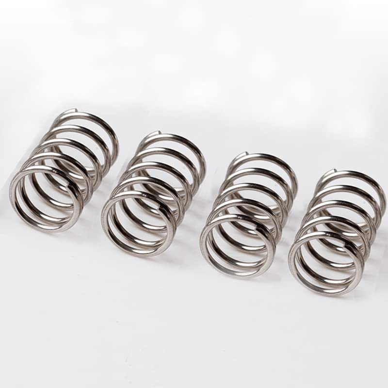 4pcs 2lb 4lb 6lb Springs for Sanwa JLF Joysticks Stainless Steel Springs for Games Box Sticks (2pcs 4lb + 2pcs 6lb springs)