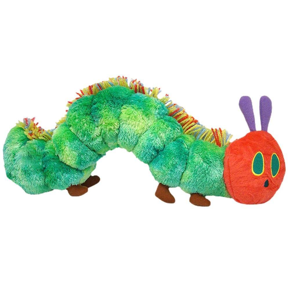 YULOMI Very Hungry Caterpillar Plush Toy - Soft Cotton Stuffed Animal, Eric Carle Inspired, Lovely Pillow for Kids, Home Decor & Gifts