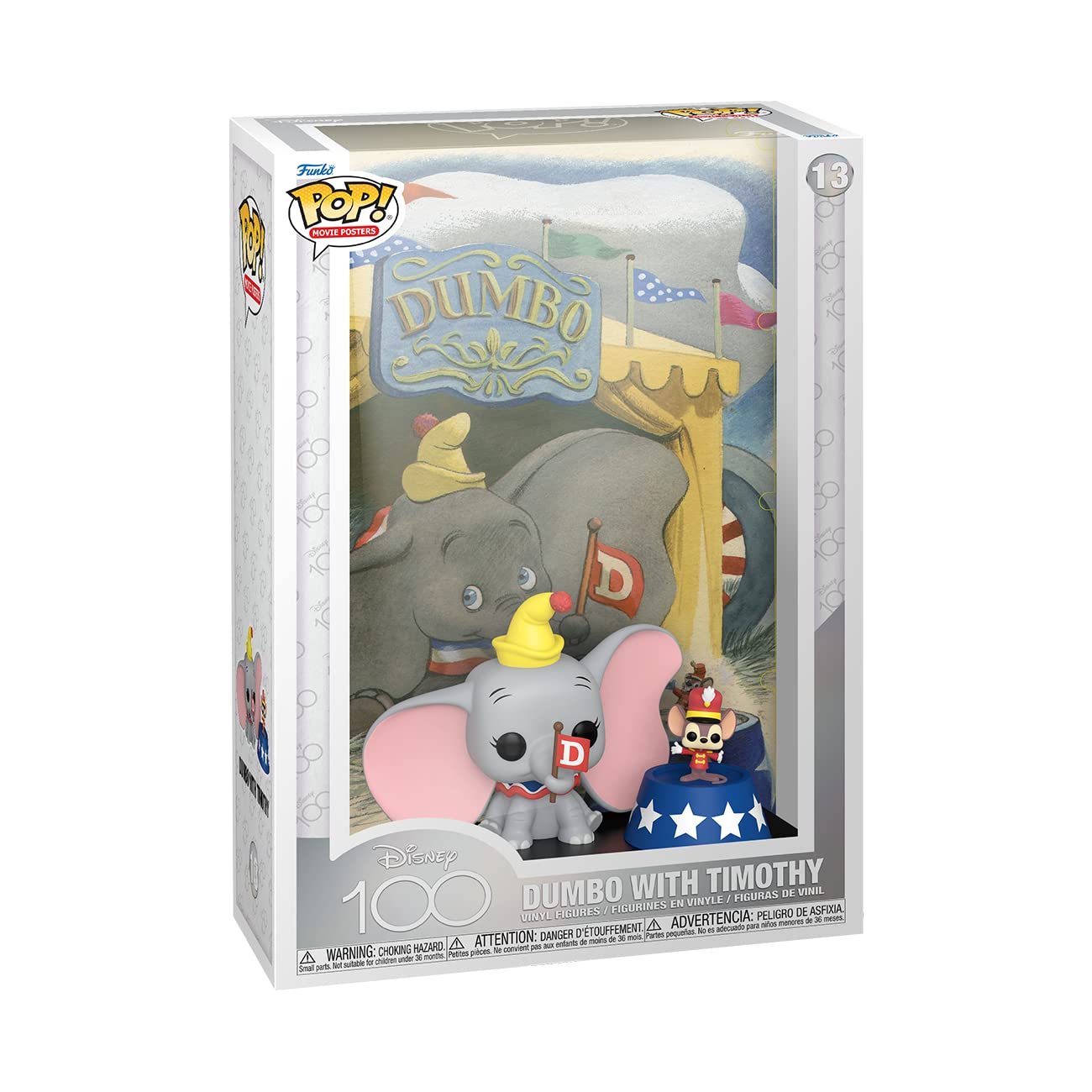 Funko Pop! Movie Poster: Disney 100 - Dumbo, Dumbo with Timothy