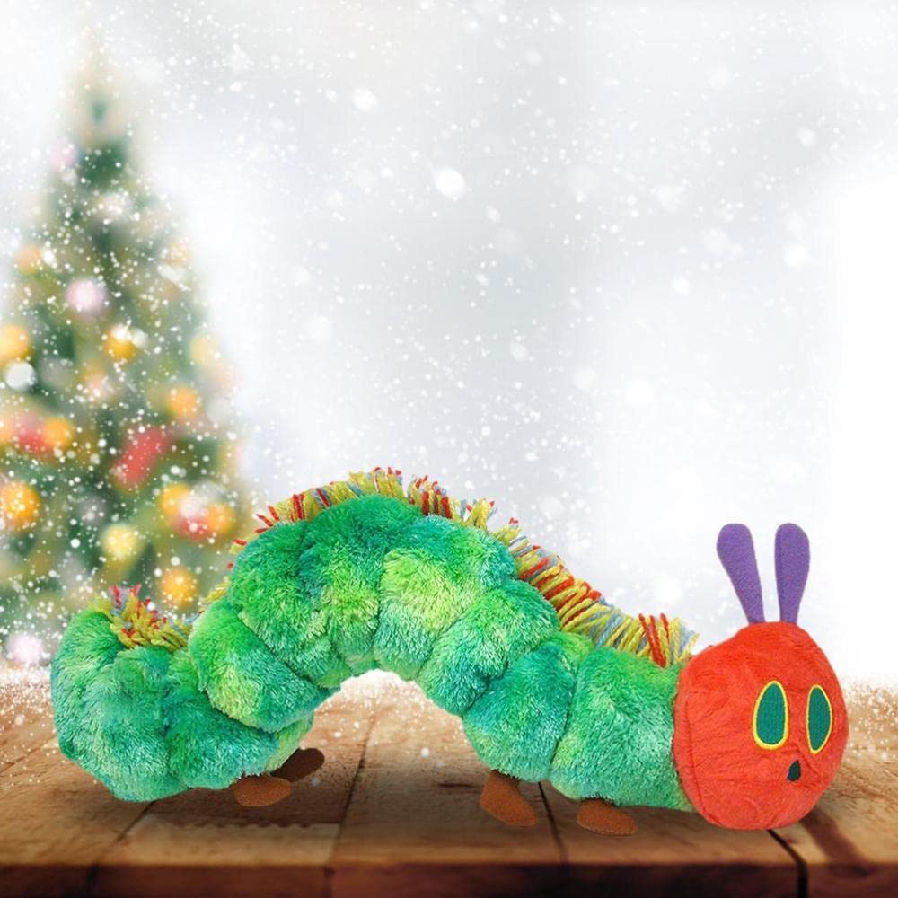 YULOMI Very Hungry Caterpillar Plush Toy - Soft Cotton Stuffed Animal, Eric Carle Inspired, Lovely Pillow for Kids, Home Decor & Gifts