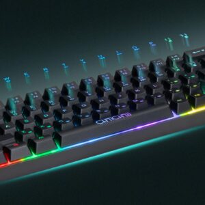 60% Gaming LED Keyboard RGB 68 Keys Layout Wired Keypad with 10 Preset Effects Mechanical Switch Feel Compatible with PC Mac Linux Xbox one PS4 PS5