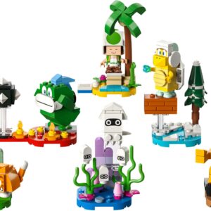 LEGO Super Mario Character Packs – Series 6 71413, Collectible Mystery Toy Figures for Kids, Combine with Starter Course Playset for Extra Play