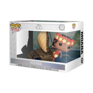 funko pop! ride super deluxe: disney 100 - moana on sailboat