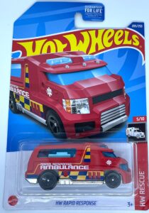 hot wheels 2022 - hw rapid response - hw rescue 5/10 [red] 205/250