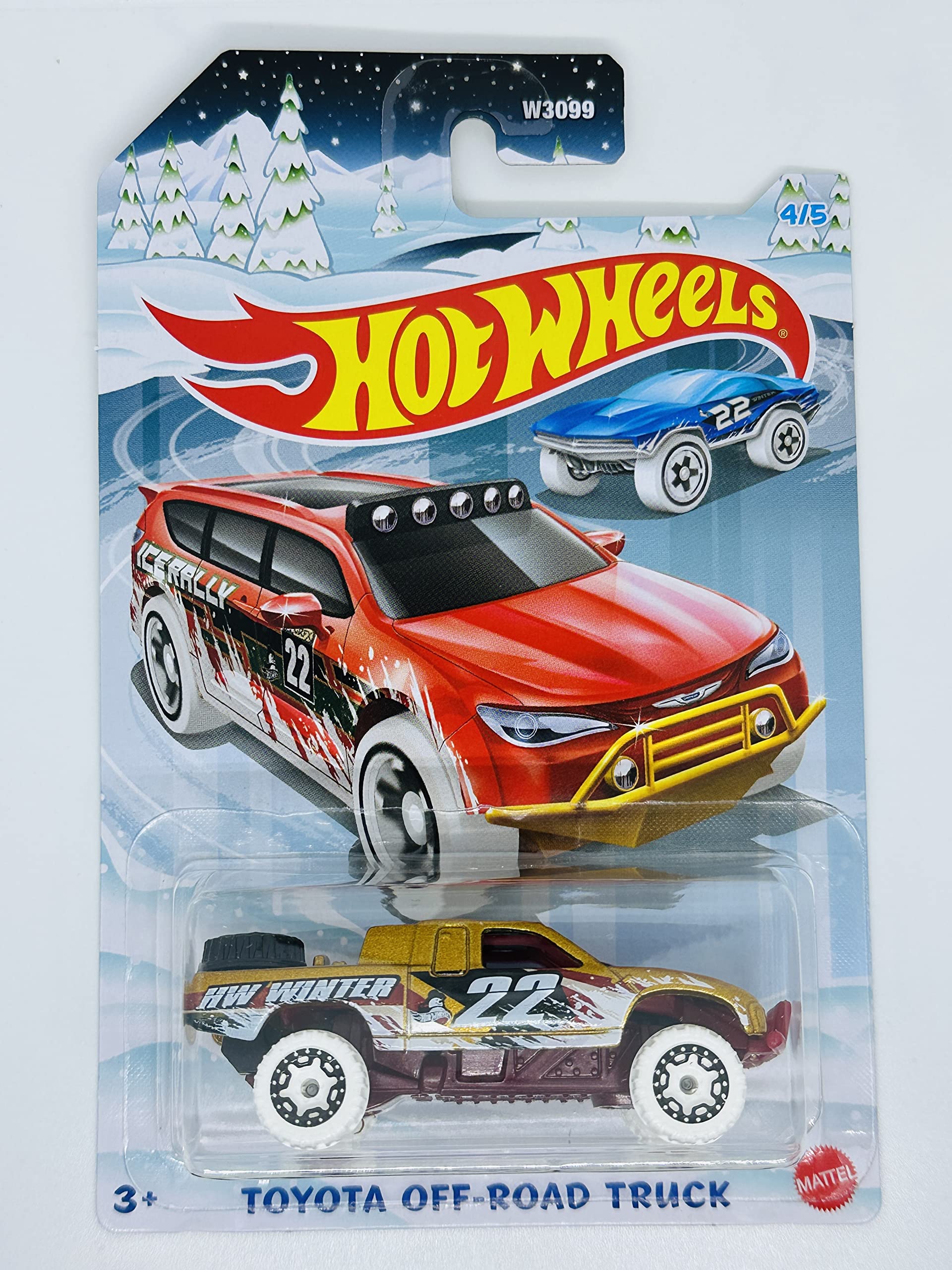 Hot Wheels 2022 - Toyota Off-Road Truck - Christmas 2022-4/5