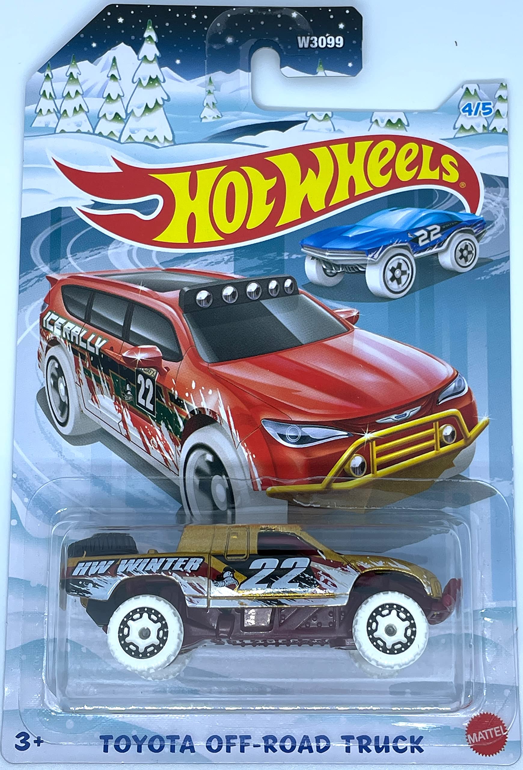 Hot Wheels 2022 - Toyota Off-Road Truck - Christmas 2022-4/5