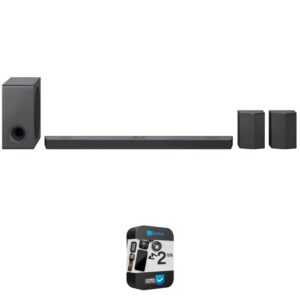 lg s95qr 9.1.5 ch high res audio sound bar with dolby atmos and surround speakers bundle with 2 yr cps enhanced protection pack