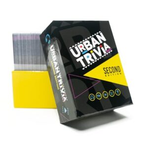 Urban Trivia Game Party Pack Bundle. Multi-Generational Black Card Game. Movies, TV, Growing Up Black + Music Trivia. Black Party Game Fun for Adults & Families.