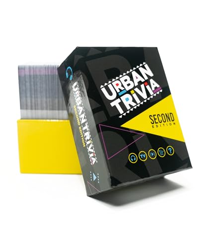 Urban Trivia Game Party Pack Bundle. Multi-Generational Black Card Game. Movies, TV, Growing Up Black + Music Trivia. Black Party Game Fun for Adults & Families.