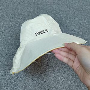 FWSBLJC-Bucket caps Womens Nylon Bucket Sun Hat Water Resistant Summer Beach Hat