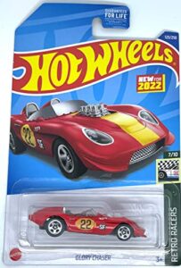 hot wheels 2022 - glory chaser - retro racers 7/10 [red] 123/250