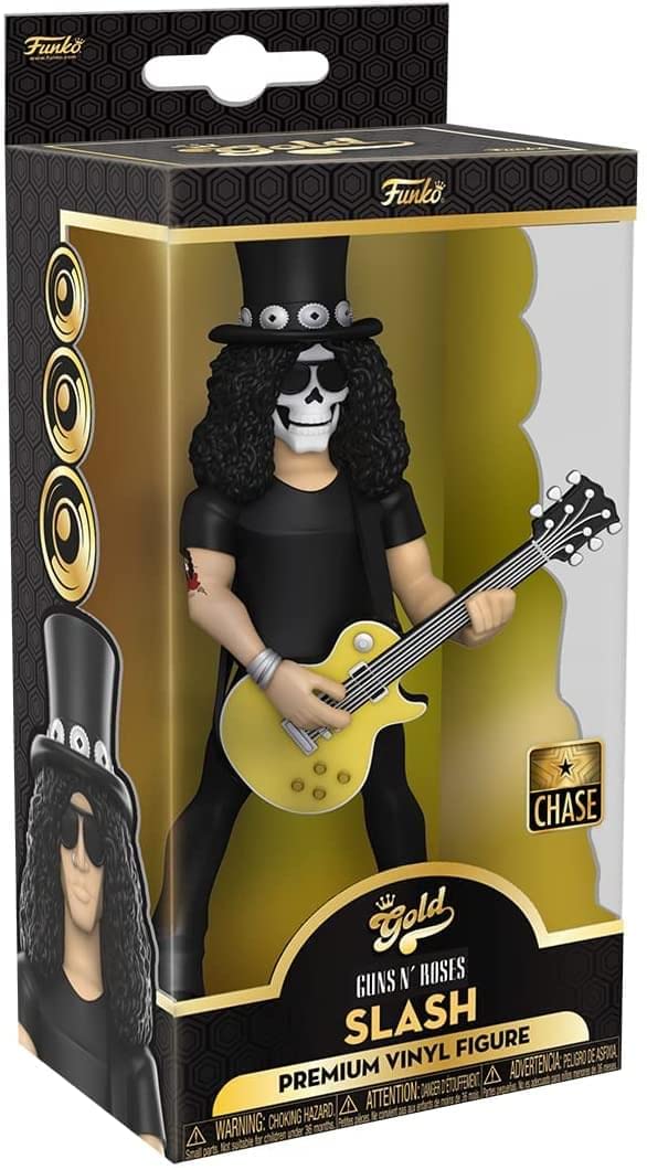 GNR Guns N Roses Funko Gold 5 Inch Vinyl Figure | Slash Chase