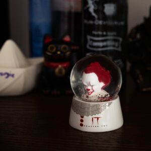 IT: Chapter Two Pennywise 3-Inch Mini Snow Globe with Swirling Glitter Display