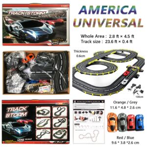 Slot Car Race Track Sets ，Puzzle Racer Kids Car Track Set ， Flexible Race Track for Kids ，Electric Race Car Track Set, Race Track, Race Car Track, Slot Cars Race Tracks & Accessories Gifts