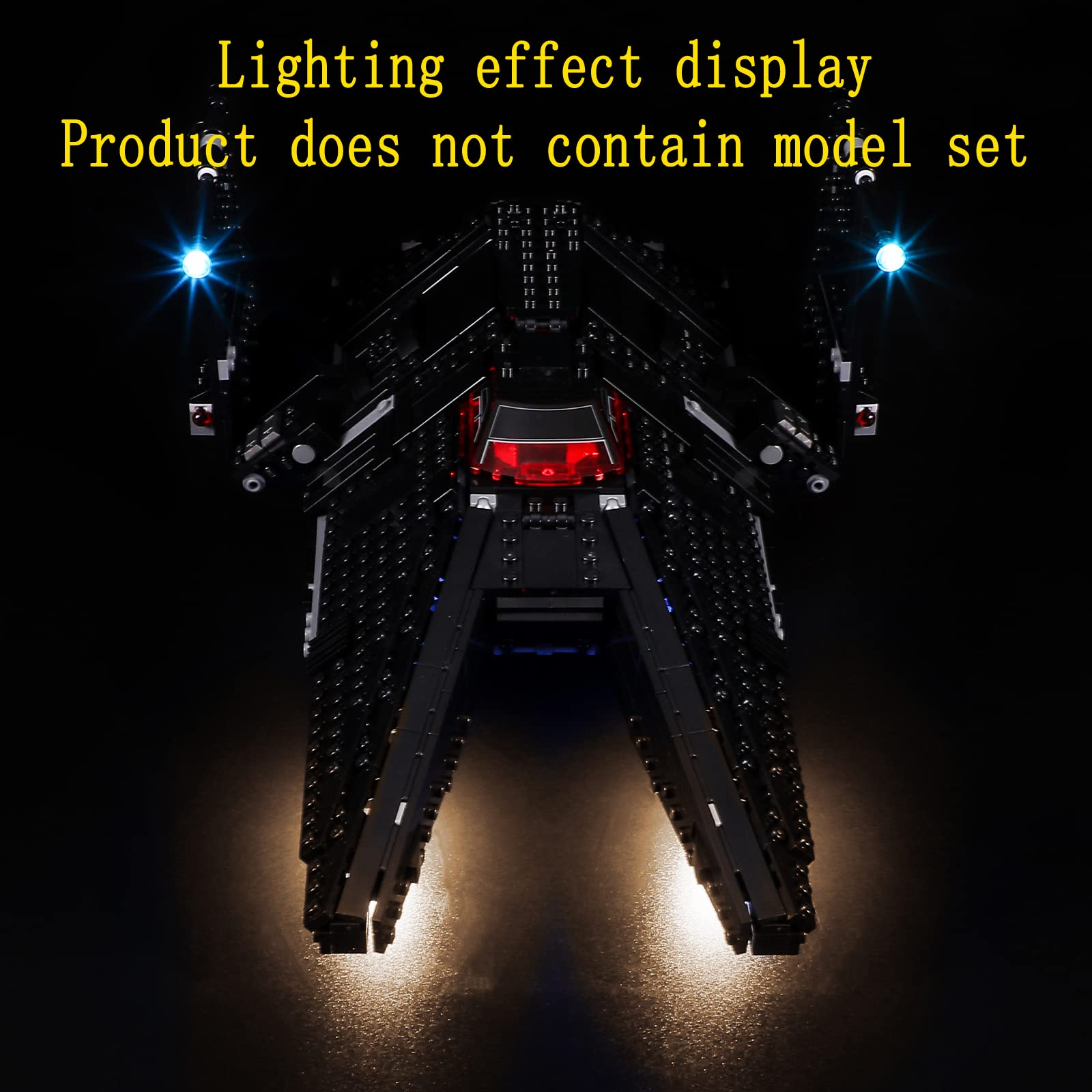 GEAMENT LED Light Kit Compatible with Inquisitor Transport Scythe - Lighting Set for 75336 Building Model (Model Set Not Included)