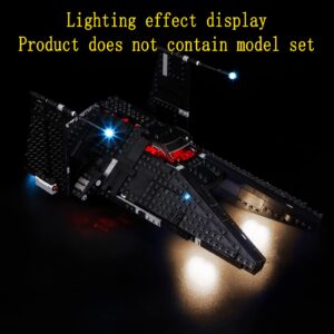 GEAMENT LED Light Kit Compatible with Inquisitor Transport Scythe - Lighting Set for 75336 Building Model (Model Set Not Included)