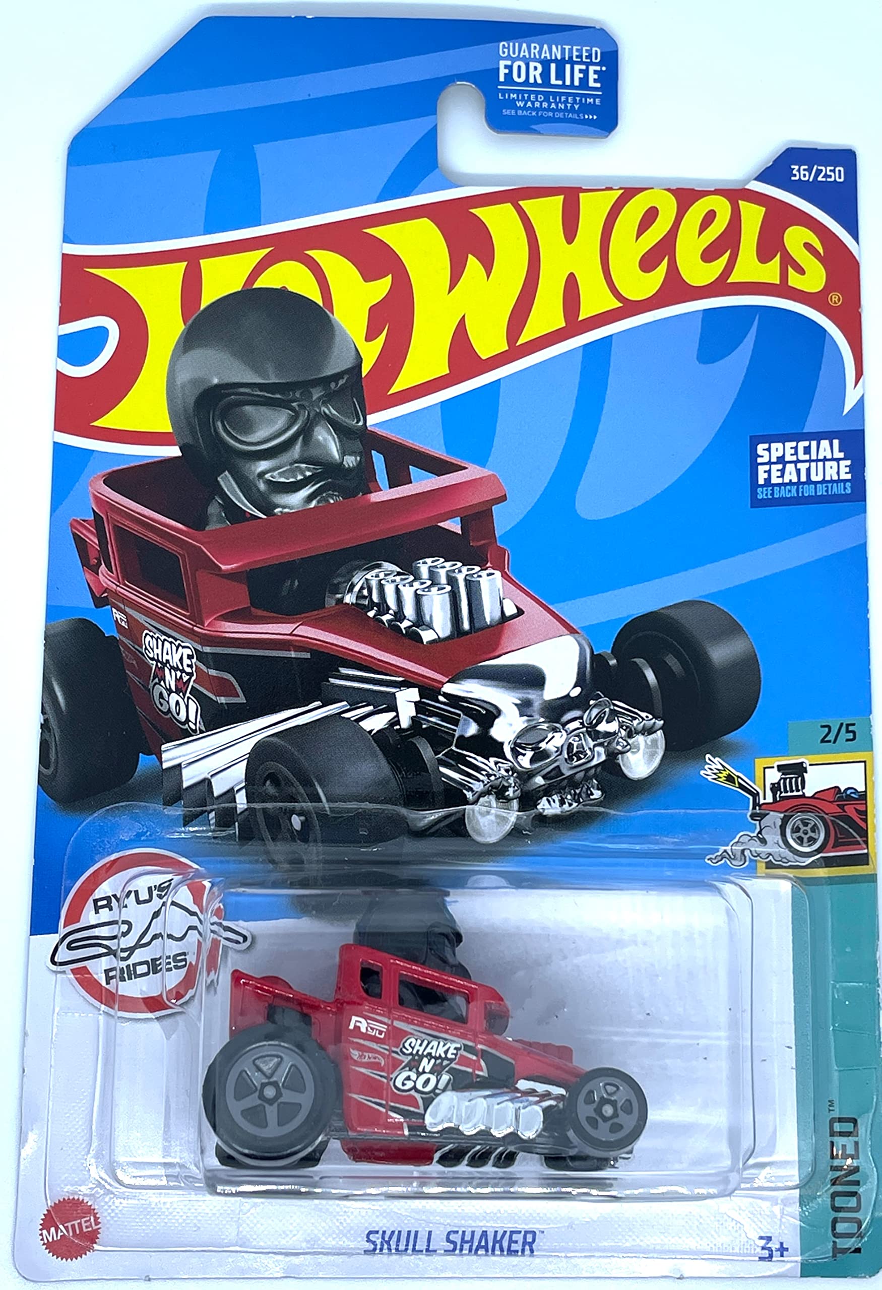 Hot Wheels 2022 - Skull Shaker - Tooned 2/5 [red] 36/250