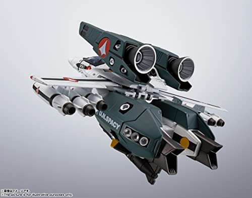 BANDAI SPIRITS(バンダイ スピリッツ) HI-Metal R Super Time Fortress Macross VF-1S Super Valkyrie (Kireki Ichijo), Approx. 5.5 inches (140 mm), Die-Cast & ABS & PVC Pre-Painted Action Figure