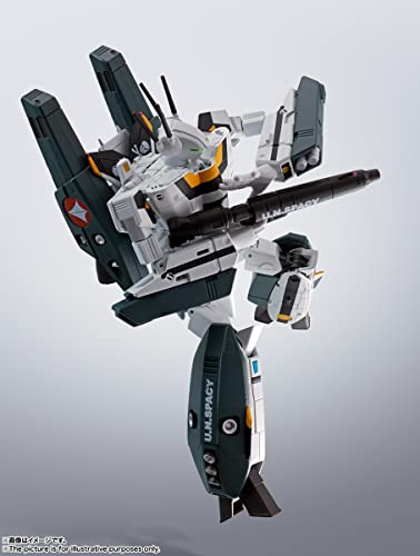 BANDAI SPIRITS(バンダイ スピリッツ) HI-Metal R Super Time Fortress Macross VF-1S Super Valkyrie (Kireki Ichijo), Approx. 5.5 inches (140 mm), Die-Cast & ABS & PVC Pre-Painted Action Figure