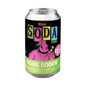 funko soda pop! the nightmare before christmas: oogie boogie black light vinyl soda pop (1 in 6 chance of chase)