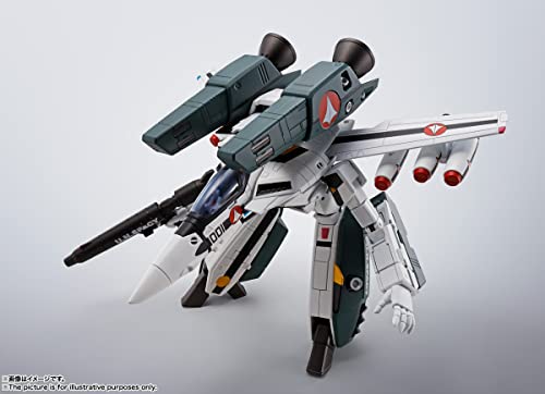 BANDAI SPIRITS(バンダイ スピリッツ) HI-Metal R Super Time Fortress Macross VF-1S Super Valkyrie (Kireki Ichijo), Approx. 5.5 inches (140 mm), Die-Cast & ABS & PVC Pre-Painted Action Figure