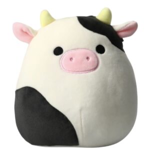 squishmallows official kellytoy plush 7.5 inch squishy stuffed toy animal (connor cow)