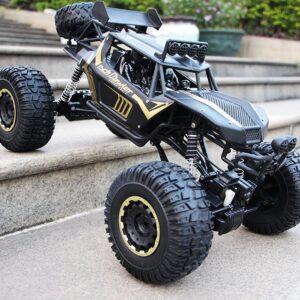 Adepe 1/8 Remote Control Car 4WD Off Road Rock Crawler rc Cars 2.4Ghz Electric Vehicle Climbing Truck Toy Gifts for 6-12years Old Kids 50cm Large