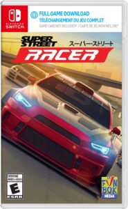 super street racer (code in a box) - nintendo switch