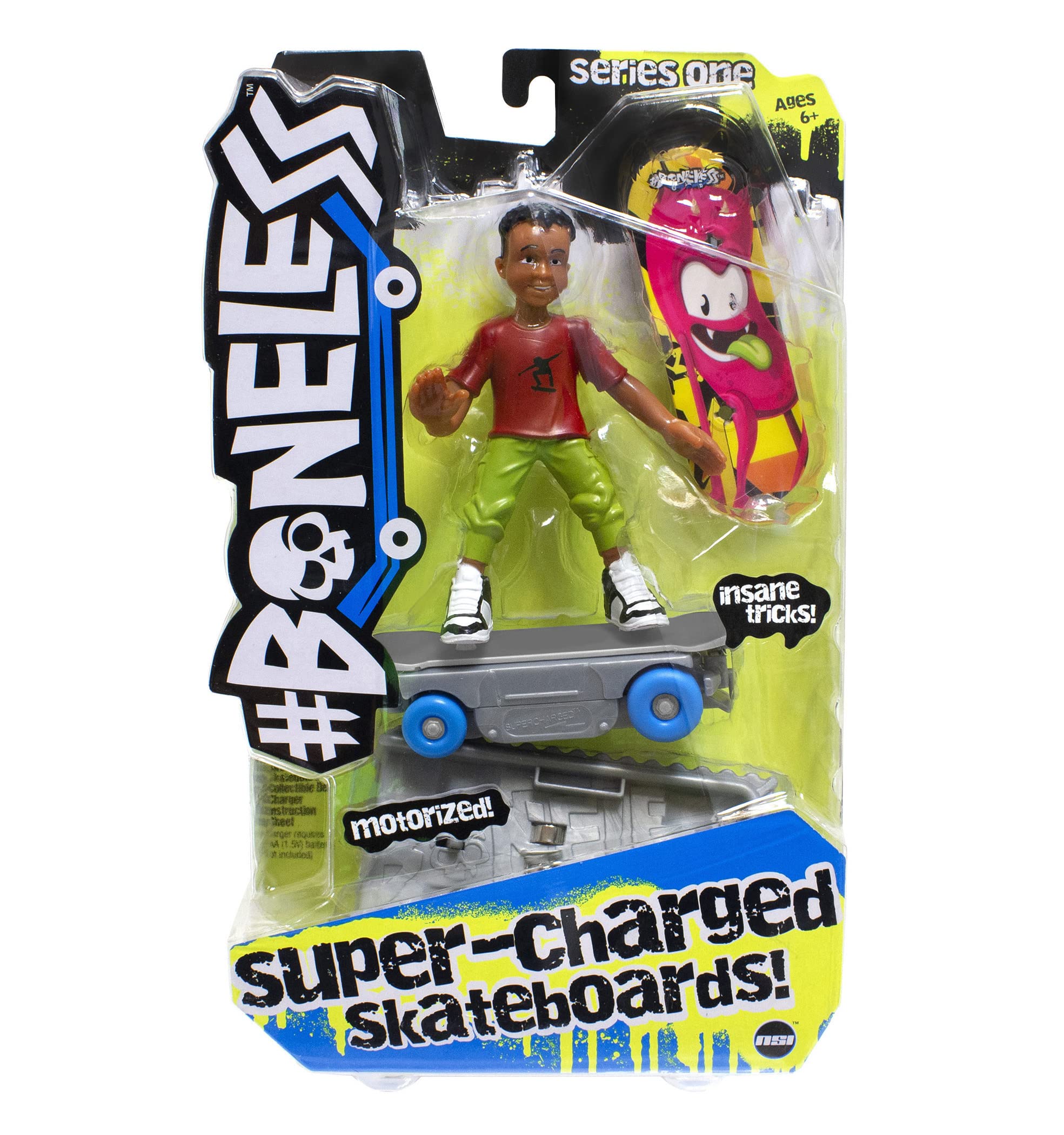 NSI #Boneless Super-Charged Skateboards - Booker, Small (66913)