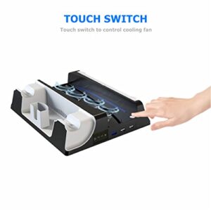 SOLUSTRE Desktop Stand Controller Holder Charging Base Multipurpose Portable Charger Desktop Charger Game Controller Charger Gamepad Headset Stand Desktop Stand Controller Holder