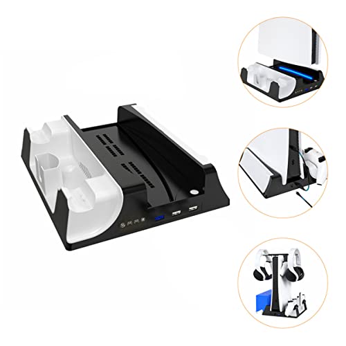 SOLUSTRE Desktop Stand Controller Holder Charging Base Multipurpose Portable Charger Desktop Charger Game Controller Charger Gamepad Headset Stand Desktop Stand Controller Holder