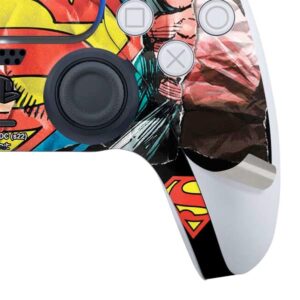 Skinit Decal Gaming Skin Compatible with PS5 Controller - Officially Licensed DC Comics Superman Shield Design