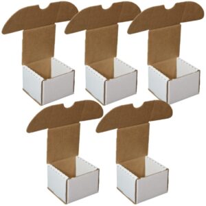 5-pack • 200-count hidden-tuck • woodhaven trading firm brand trading/gaming card storage box