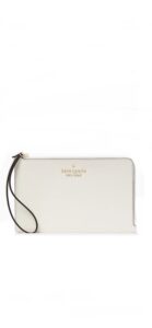 kate spade staci medium wallet (parchment)