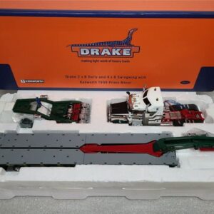 Drake for Kenworth T909 Prime Mover with 4x8 Swingwing Trailer - Membreys Limited Edition 1/50 DIECAST Truck Pre-Built Model