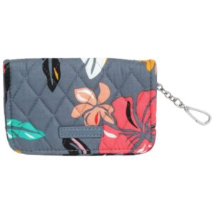 vera bradley rfid small bifold wallet in coastal paradise