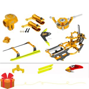 microheli cnc performance package (gold) - omp hobby m1