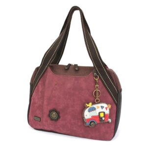 chala bowling bag - camper - burgundy