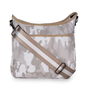 Haute Shore - Perri Crew Puffer Crossbody Bag, Beige Camo