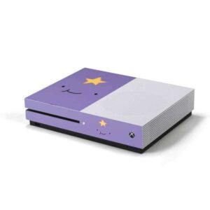 skinit decal gaming skin compatible with xbox one s console - officially licensed warner bros lumpy space princess design