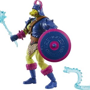 Masters of the Universe Masterverse Action Figure, Pig-Head Toy Collectible with Articulation & Accessories, 7 inch