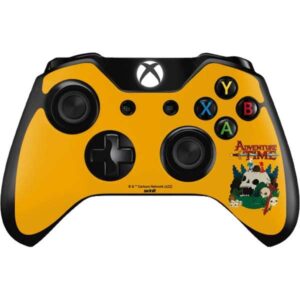 skinit decal gaming skin compatible with xbox one controller - officially licensed warner bros cave of skulls design