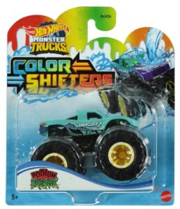 hot wheels 2022 - monster trucks - podium crasher - color shifters