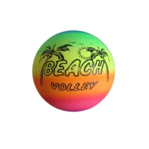 toyvian pool rainbow ball rainbow volleyball handball rainbow dodgeball novelty rainbow ball kickball beach sports ball rainbow kid ball rainbow playground ball indoor child toy ball