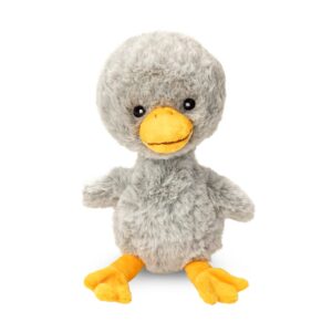 compendium - an adorable stuffed duckling plush, companion to the book finding muchness, 5" w x 7" h x 5" d