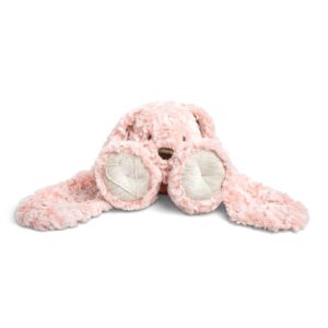 DEMDACO Heartful Hugs Bunny Pink 6 Inch Weighted Neck Wrap Plush Stuffed Animal