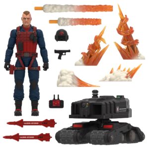 g.i. joe classified series scrap-iron & anti-armor drone, collectible action figures, 74, 6-inch action figures for boys & girls,with 11 accessories