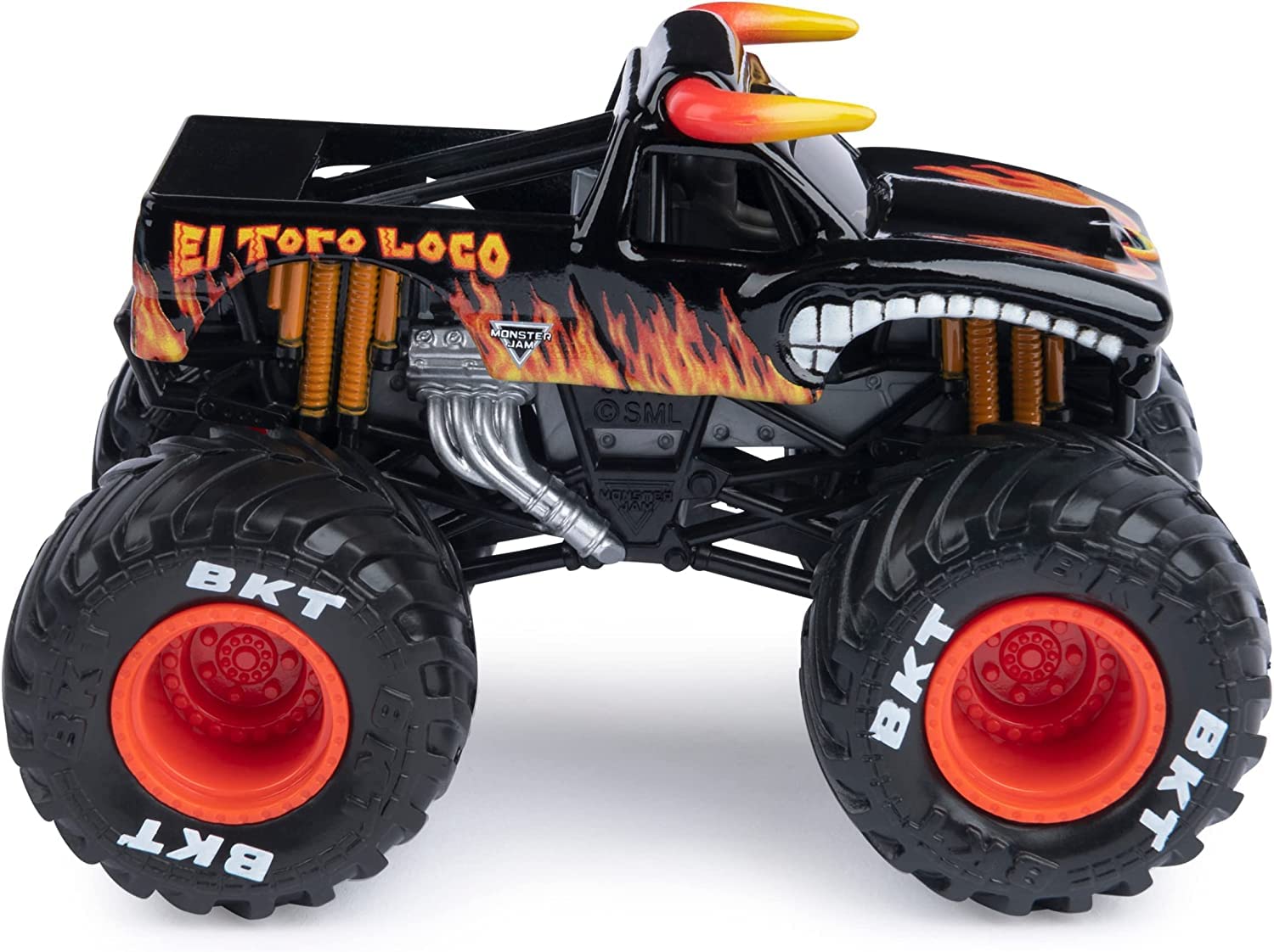 Monster Jam, Official El Toro Loco Vs. Son-uva Digger Die-Cast Monster Trucks, 1:64 Scale, Kids Toys for Ages 3 and up