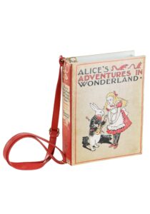 alice in wonderland book bag for adults and kids standard