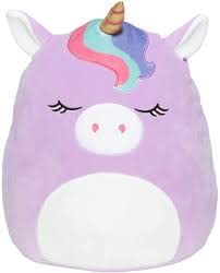 squishmallow official kellytoy squishy soft plush toy animal (7 inch, silvia the unicorn)